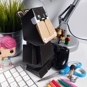 Paper Toy Craft Activity Black Bear Super D.I.Y Kids Craft Gift 50% of ...