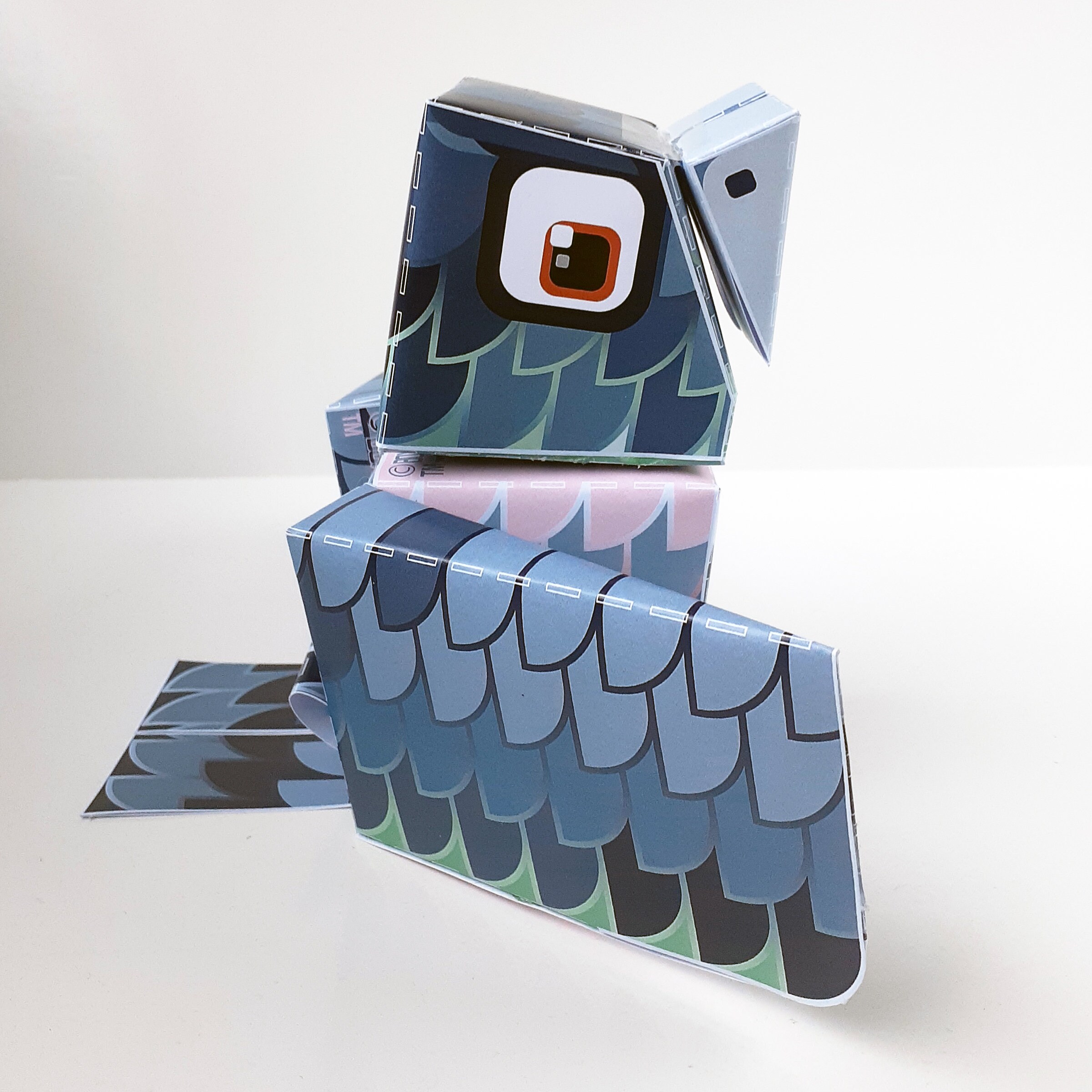 Paper Toy Craft Activity Bird Pigeon – Super D.I.Y Kids Craft Gift for ...