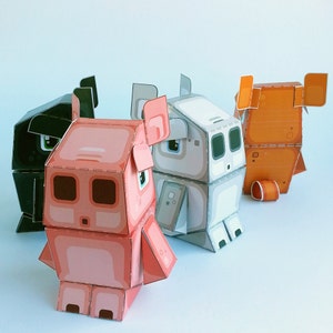 Pink Pig Paper Printable Craft Activity – 50% of SALES DONATED TO Www ...