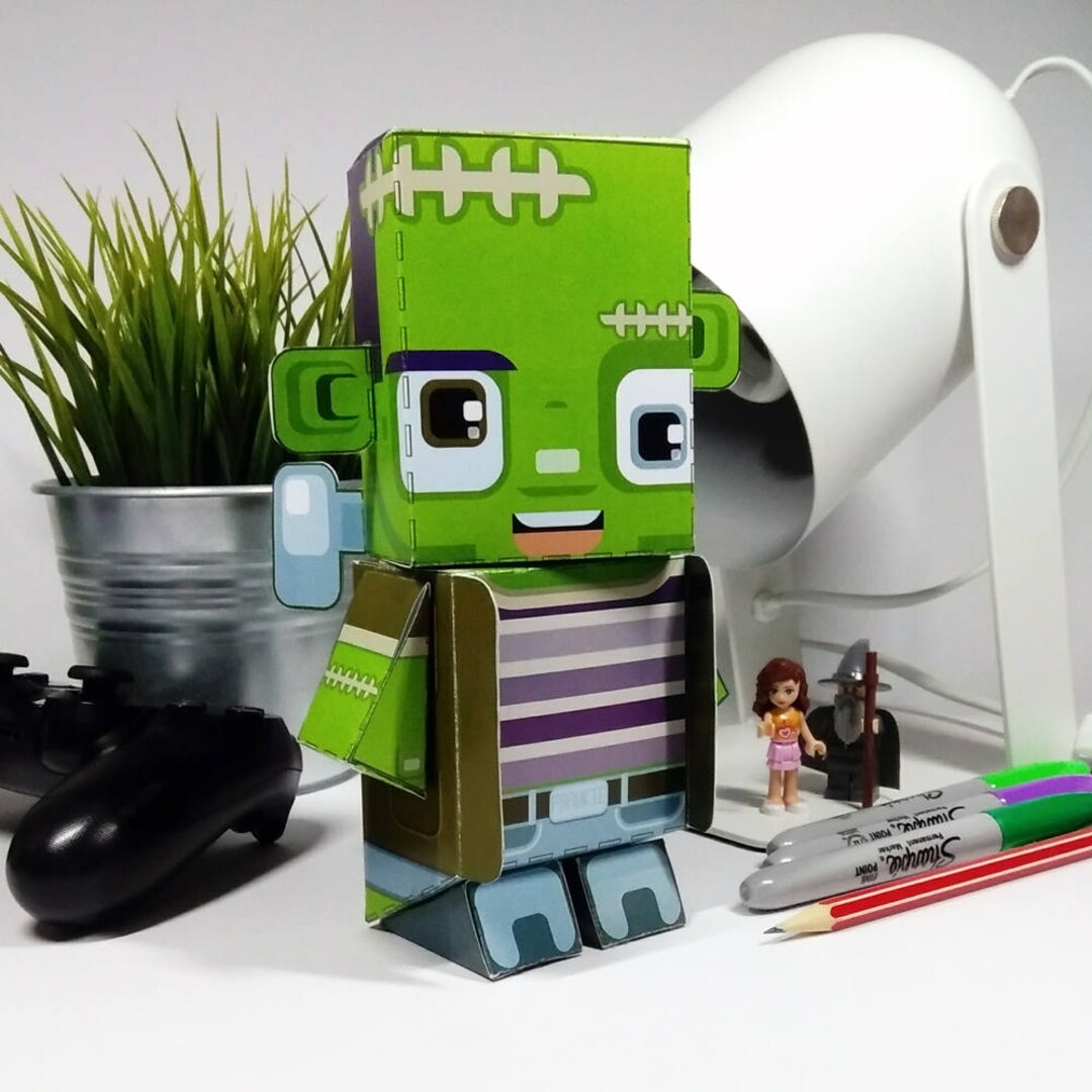 D.I.Y Paper Toy Craft Activity Halloween Monster Frank – 50% of SALES ...