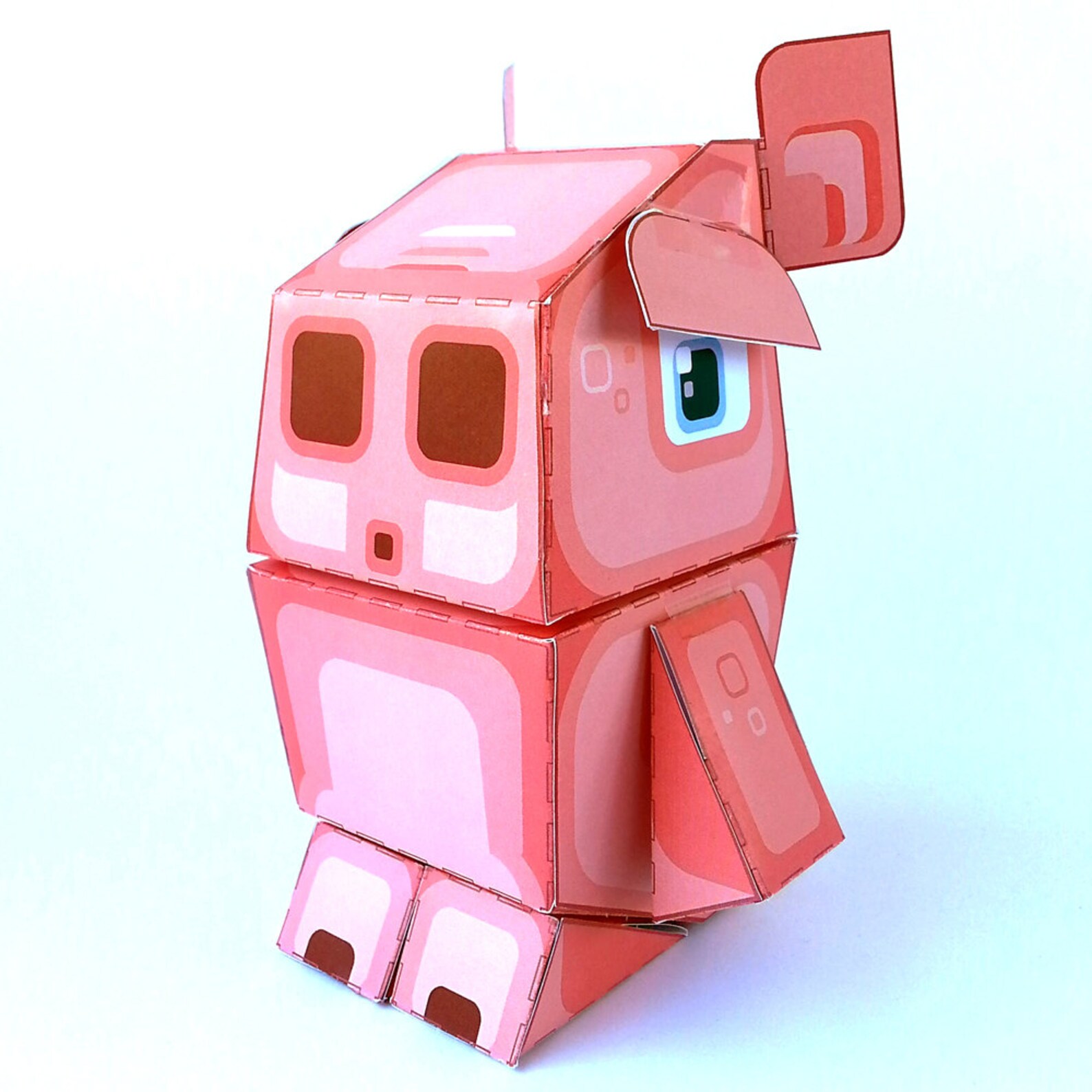 Pink Pig Paper Printable Craft Activity – 50% of SALES DONATED TO Www ...
