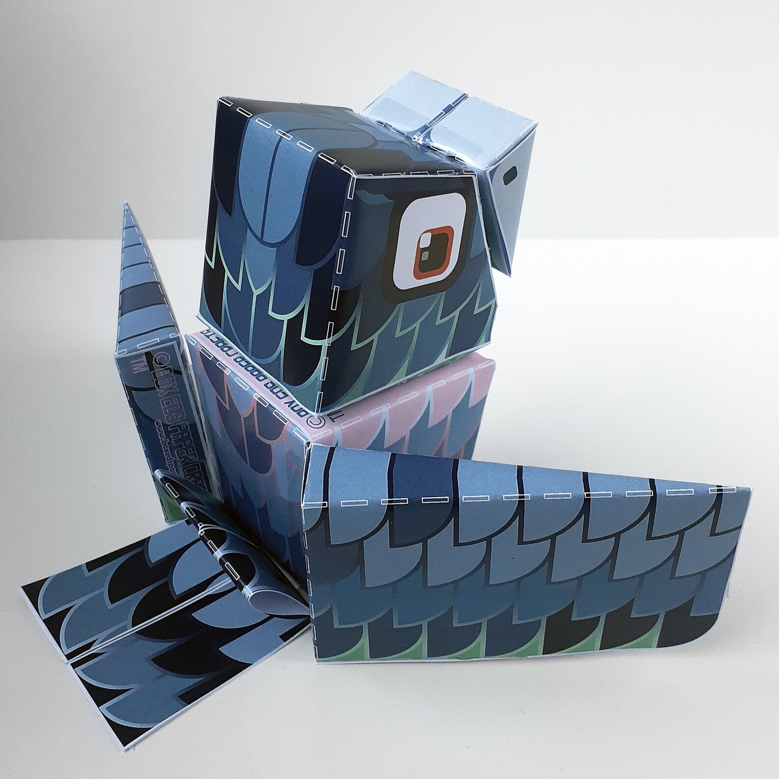 Paper Toy Craft Activity Bird Pigeon – Super D.I.Y Kids Craft Gift for ...