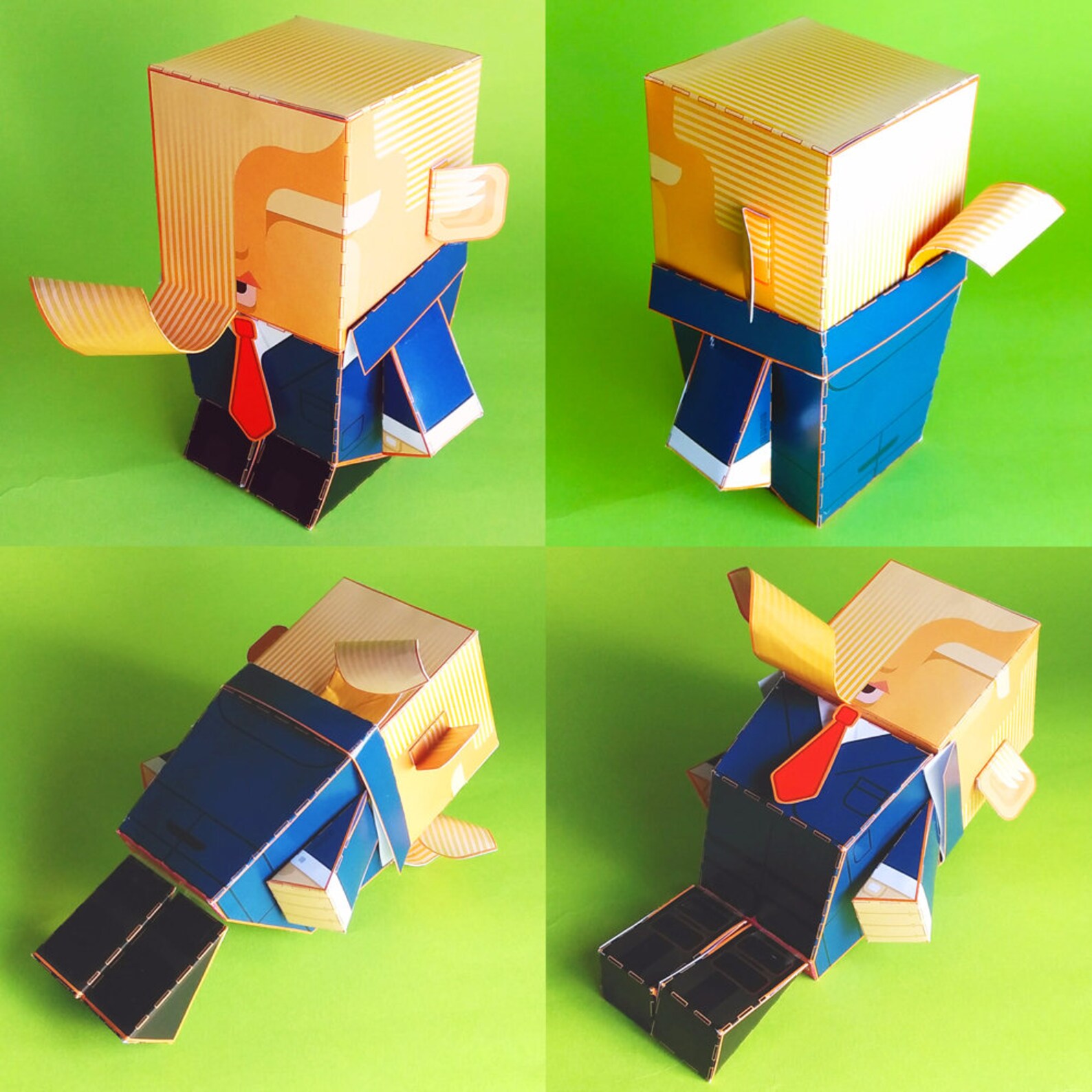 Donald Trump Paper Toy - 50% of the Money Will Go to Www ...