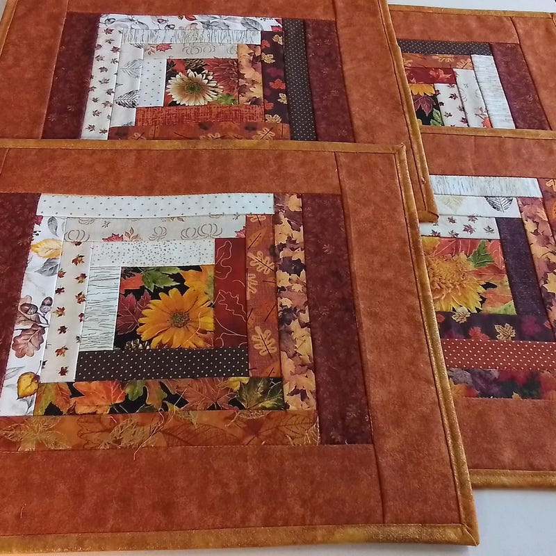 Quilted Placemats - Etsy