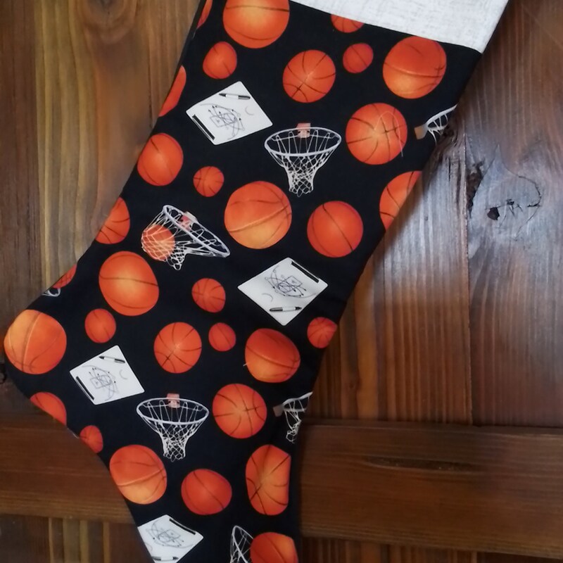 Basketball Stocking - Etsy