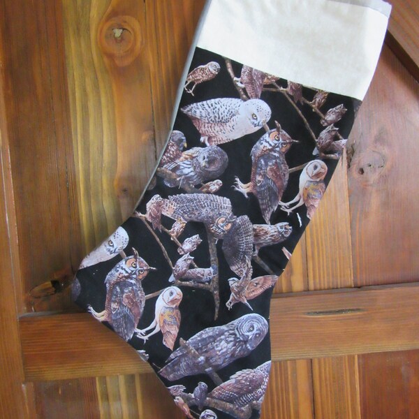 Owl Stocking - Etsy