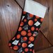 Quilted Basketball Christmas Stocking, Sports Christmas Stocking - Etsy
