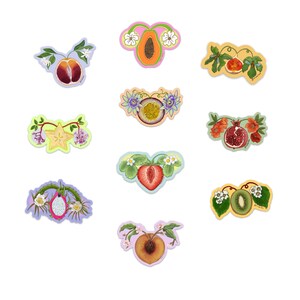 Fruiterus Sticker Pack, Uterus, Yoni Vinyl Sticker, Body Positive ...
