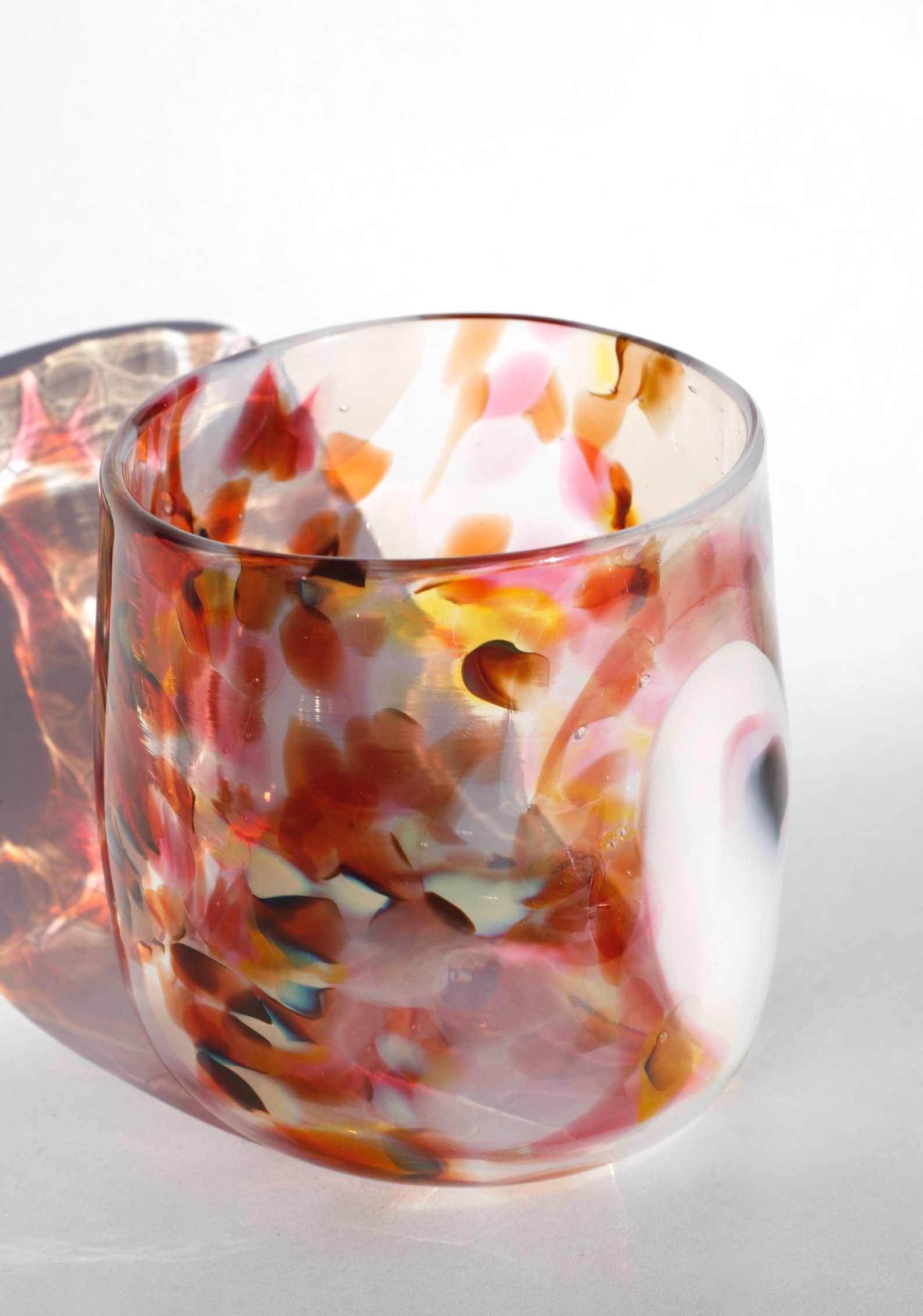 Hand-blown Drinking Glass in Eye in the Sky - Etsy