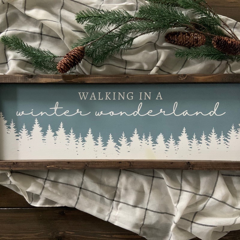 Winter Wonderland Signs - Etsy
