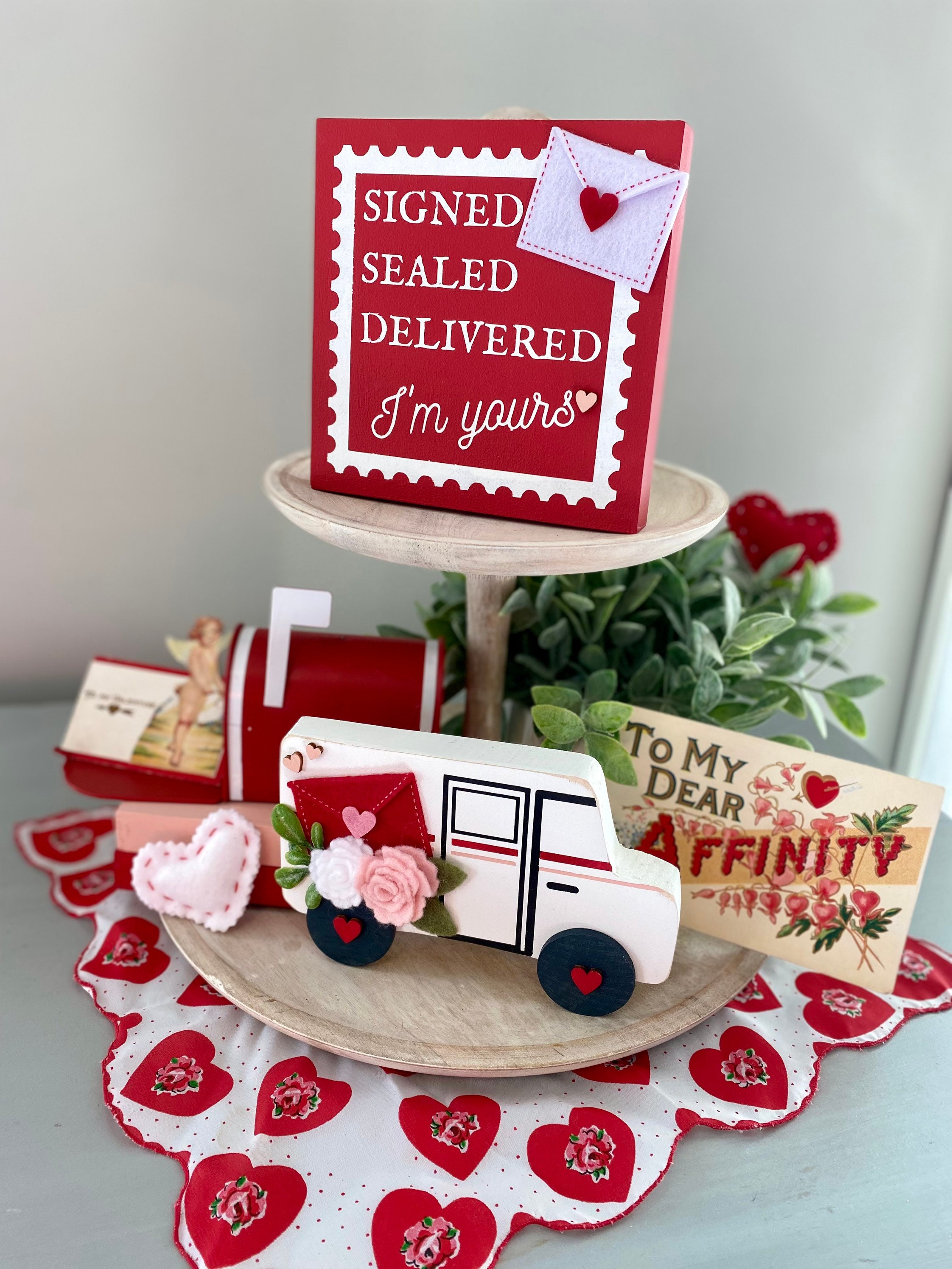 Valentine's Day Delivery Truck Cutout | Signed Sealed Delivered I'm ...