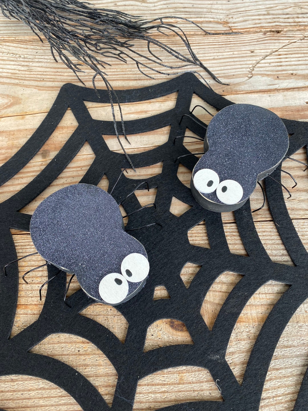 Friendly Spider Wooden Cutout | Cute Halloween | Spider Décor | Tiered ...