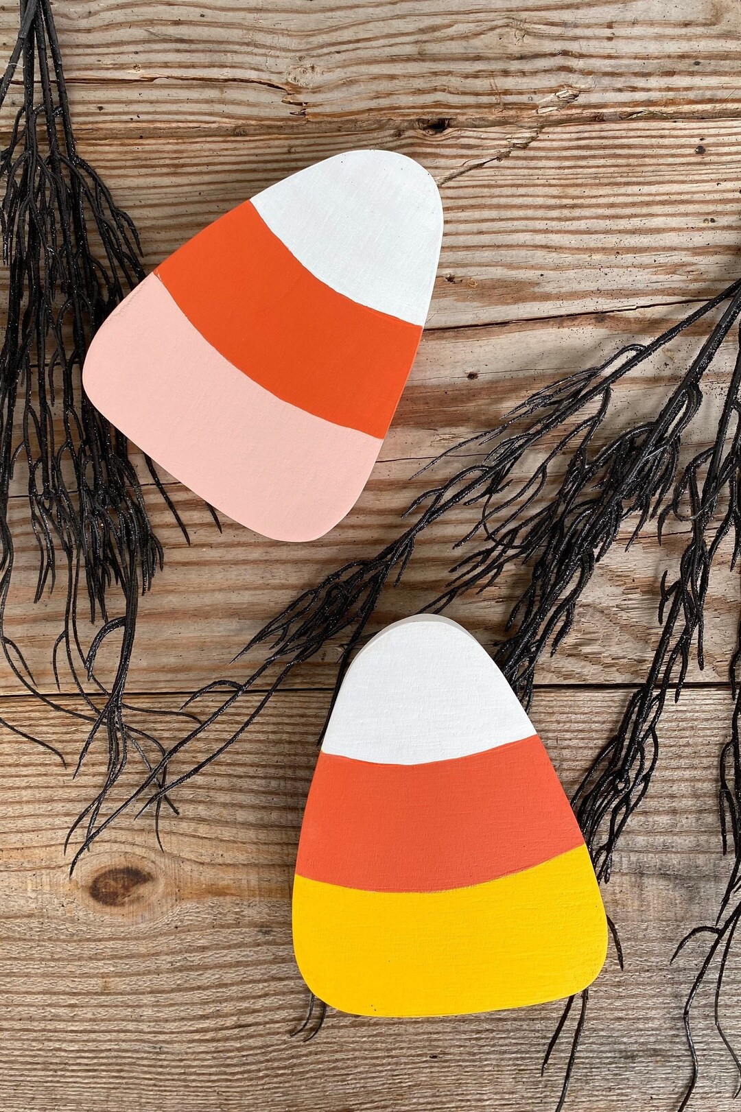 Wooden Halloween Candy Corn Cutout | Cute Halloween | Halloween Décor ...