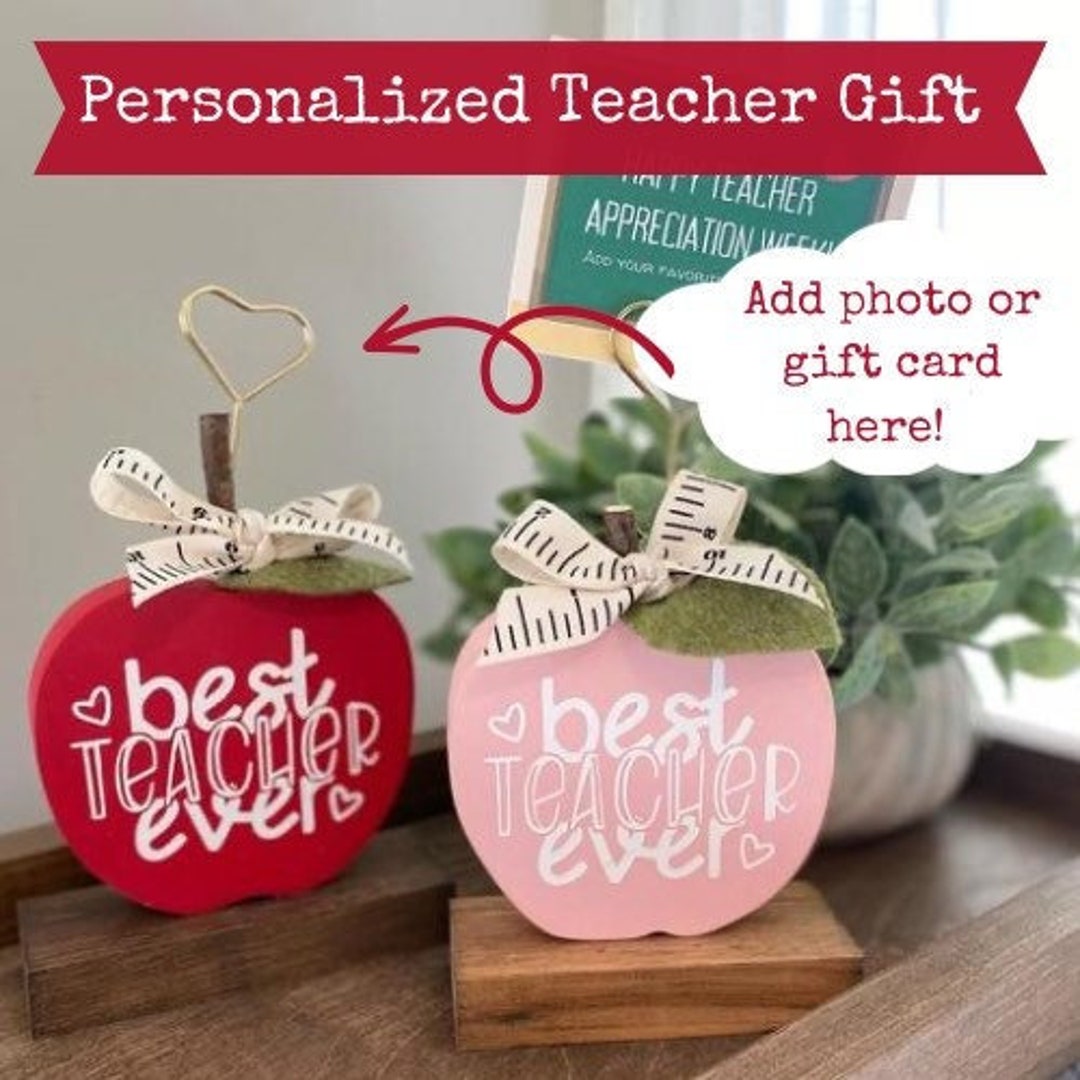 Teacher Appreciation Personalized Teachers Apple Photo/gift - Etsy