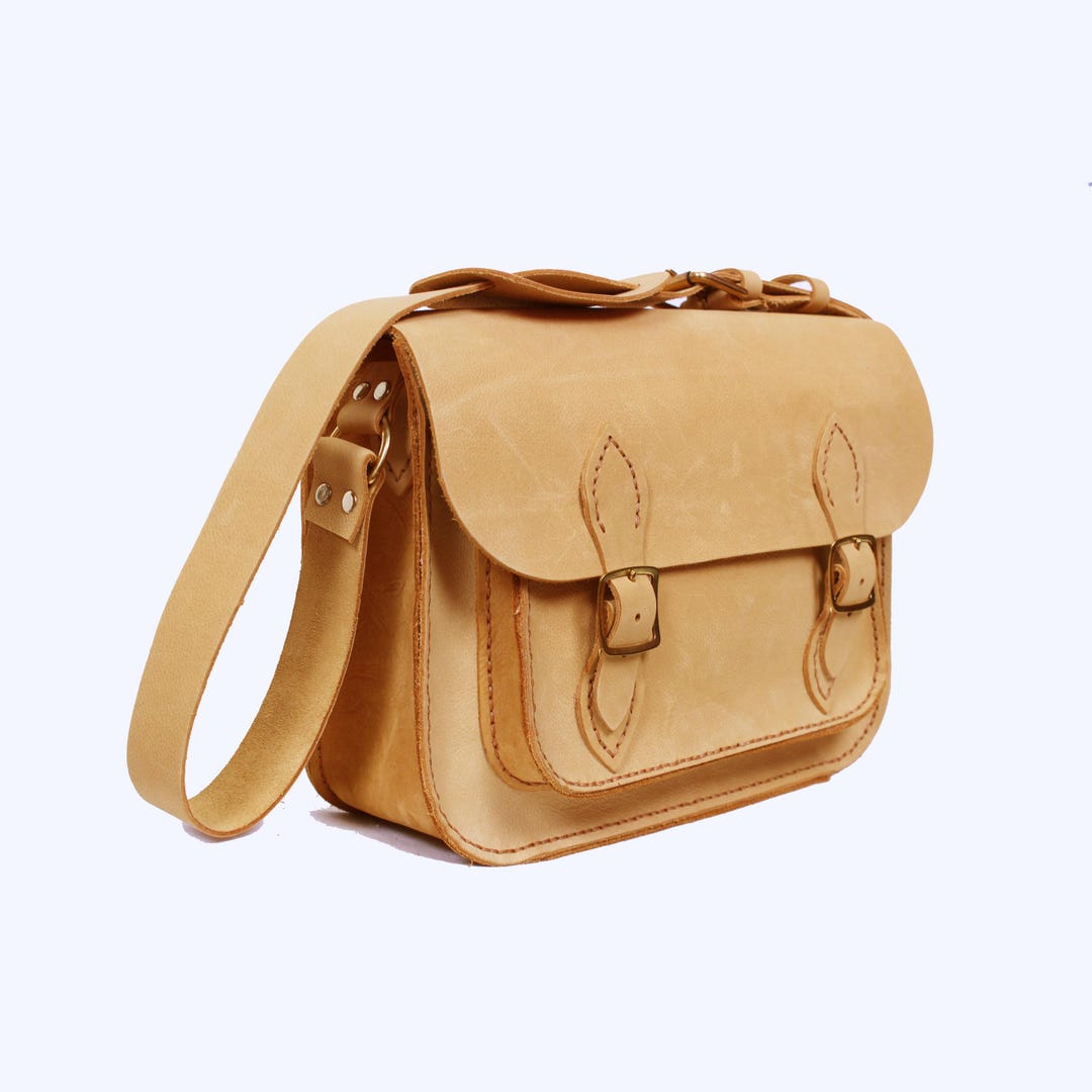 Leather Satchel Tan Leather Satchel Suede Leather Satchel - Etsy