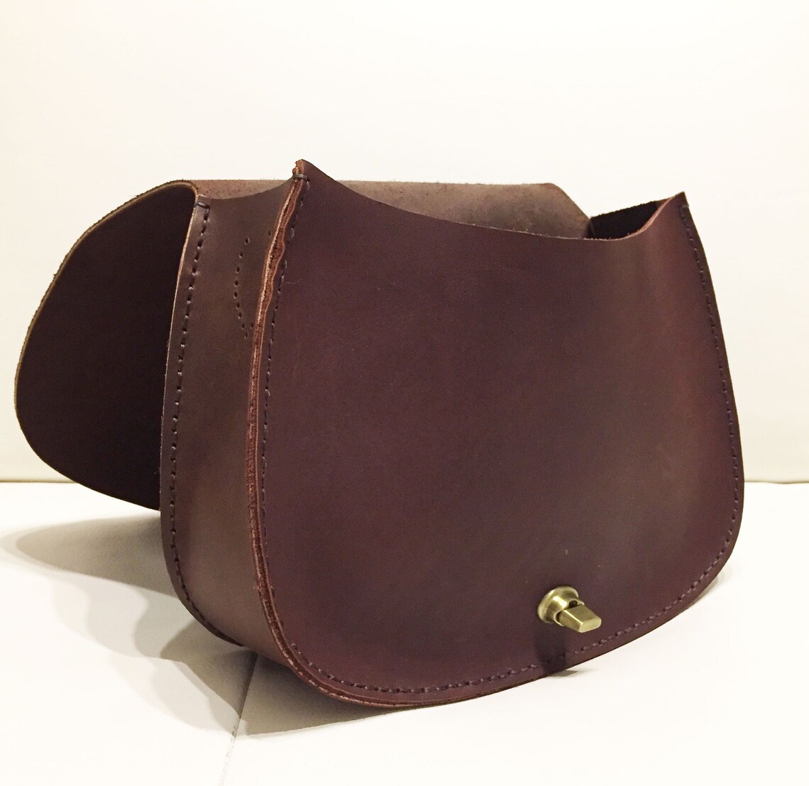 Cartridge Bag Leather Cartridge Bag Leather Hip Bag Brown Cartridge Bag ...