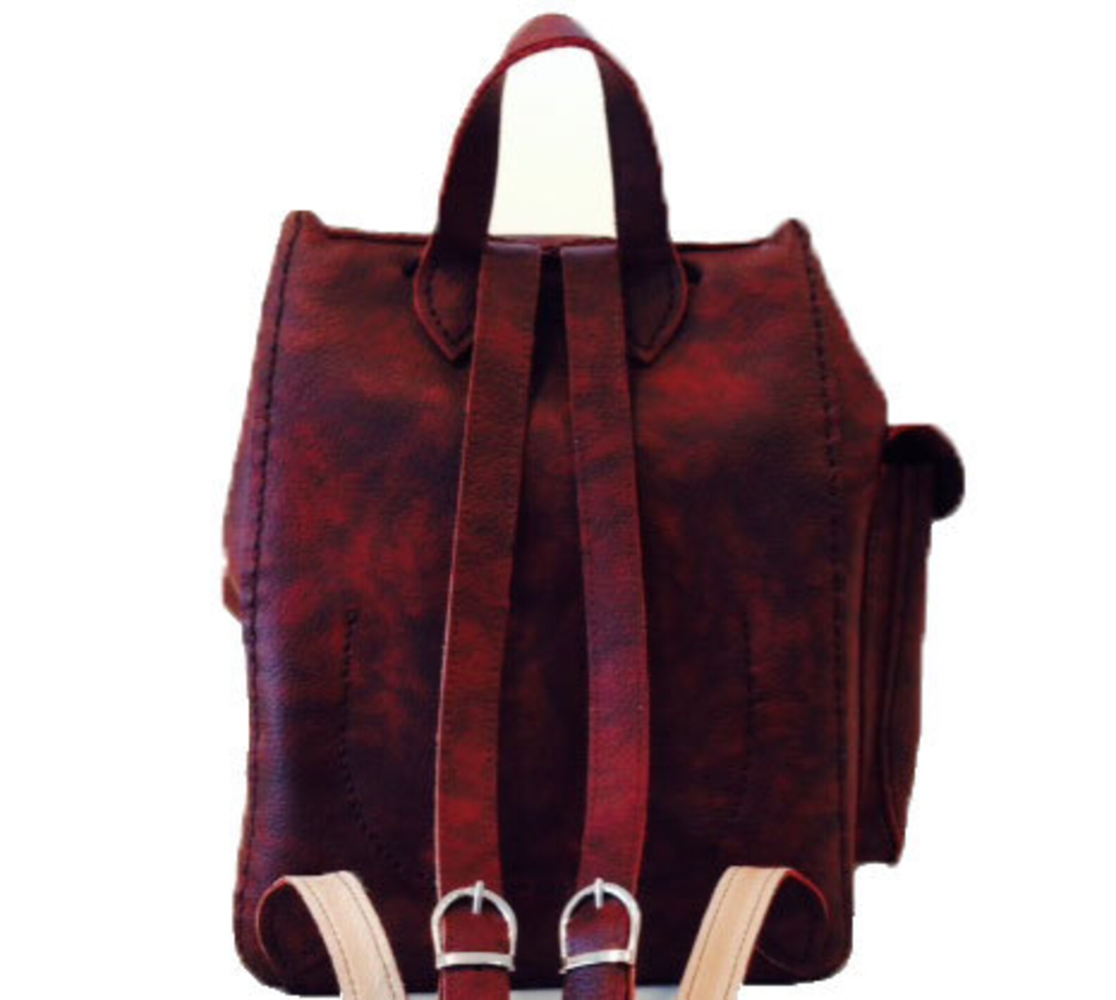 Leather Rucksack Leather Backpack Practical Backpack Rucksack - Etsy