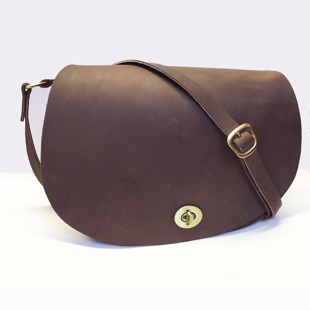 Cartridge Bag Leather Cartridge Bag Leather Hip Bag Brown Cartridge Bag ...