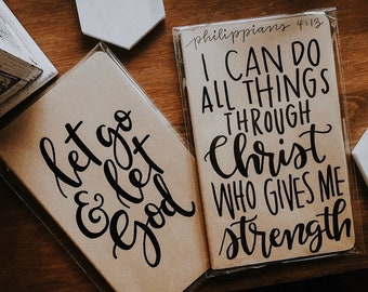 Philippians 4 13 Calligraphy - Etsy