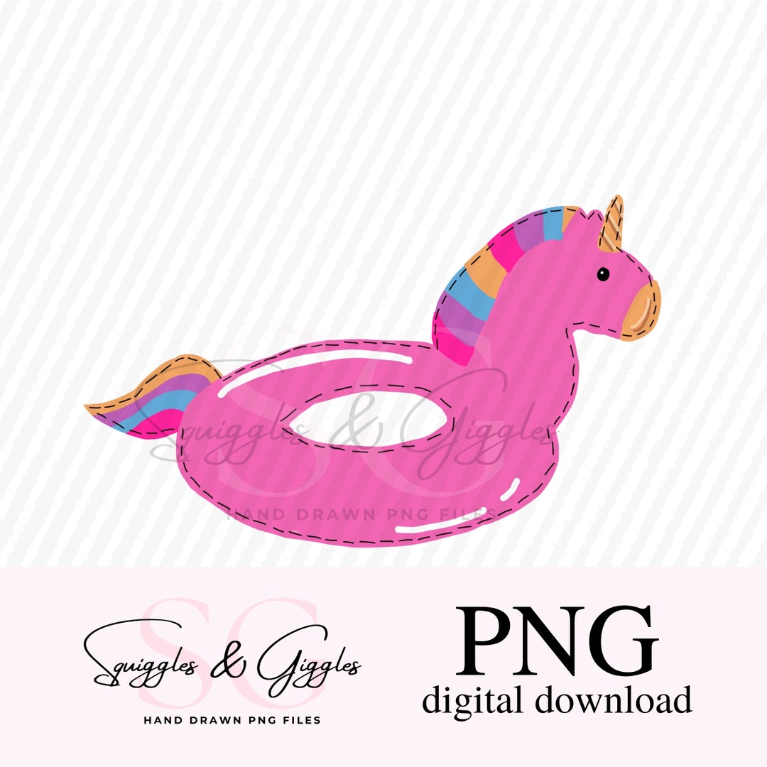Summer PNG Floatie PNG Floaty PNG Unicorn Float File Sublimation File ...