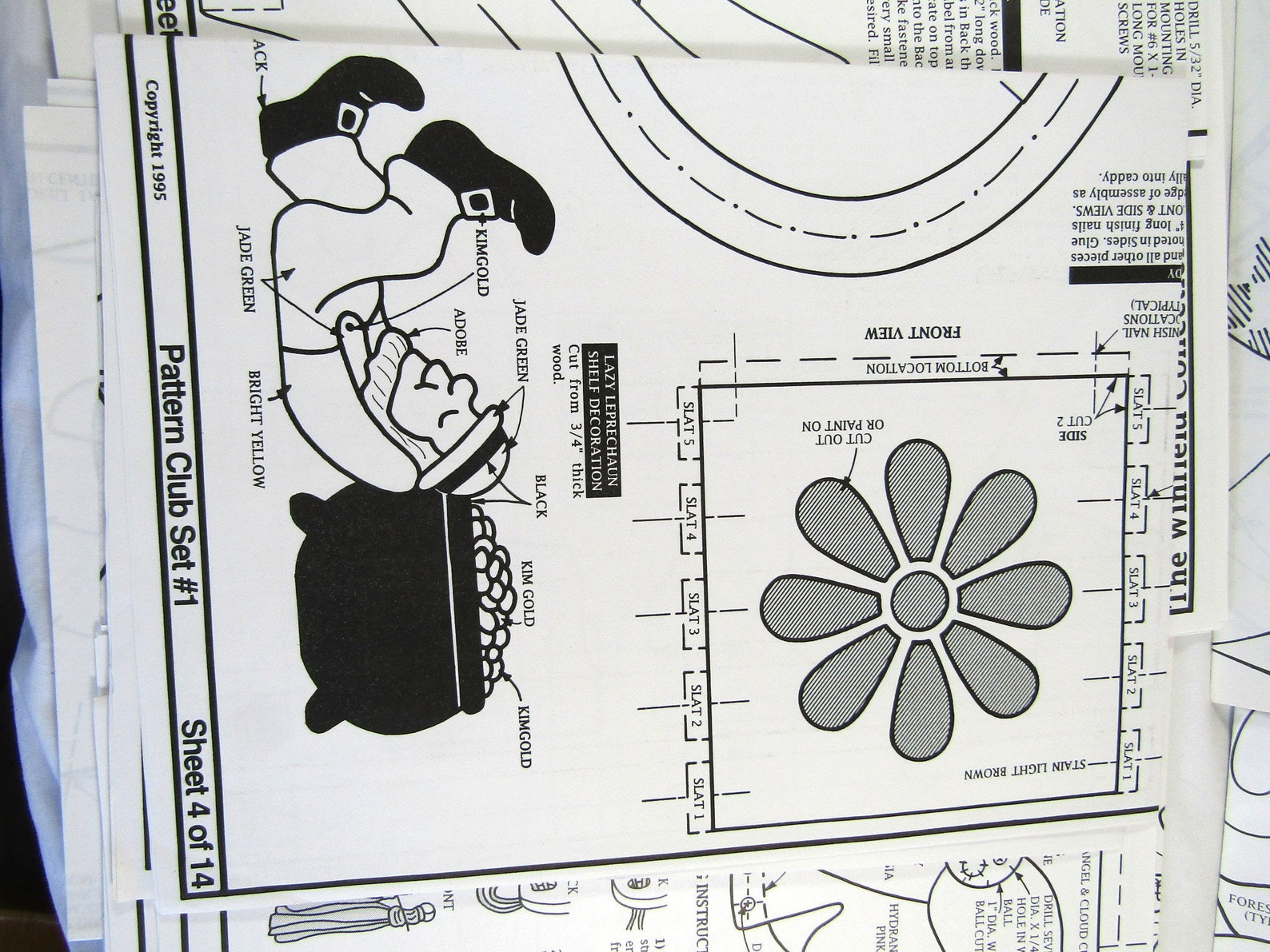 Winfield Pattern Club Christmas Spring & More Wood Patterns | Etsy