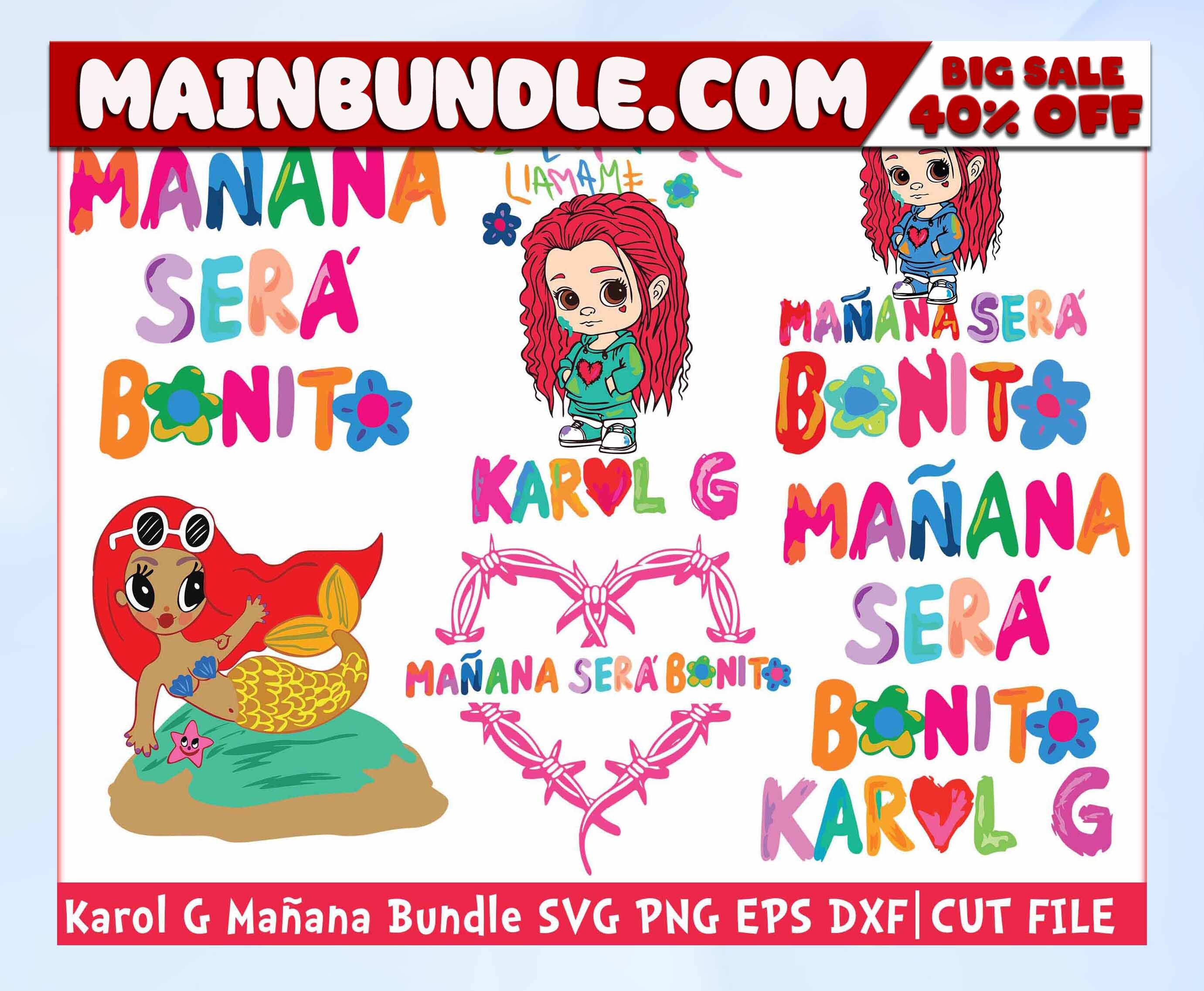 Manana Sera Bonito Png Karol G Mana Sera Bonito With Hearth - Etsy
