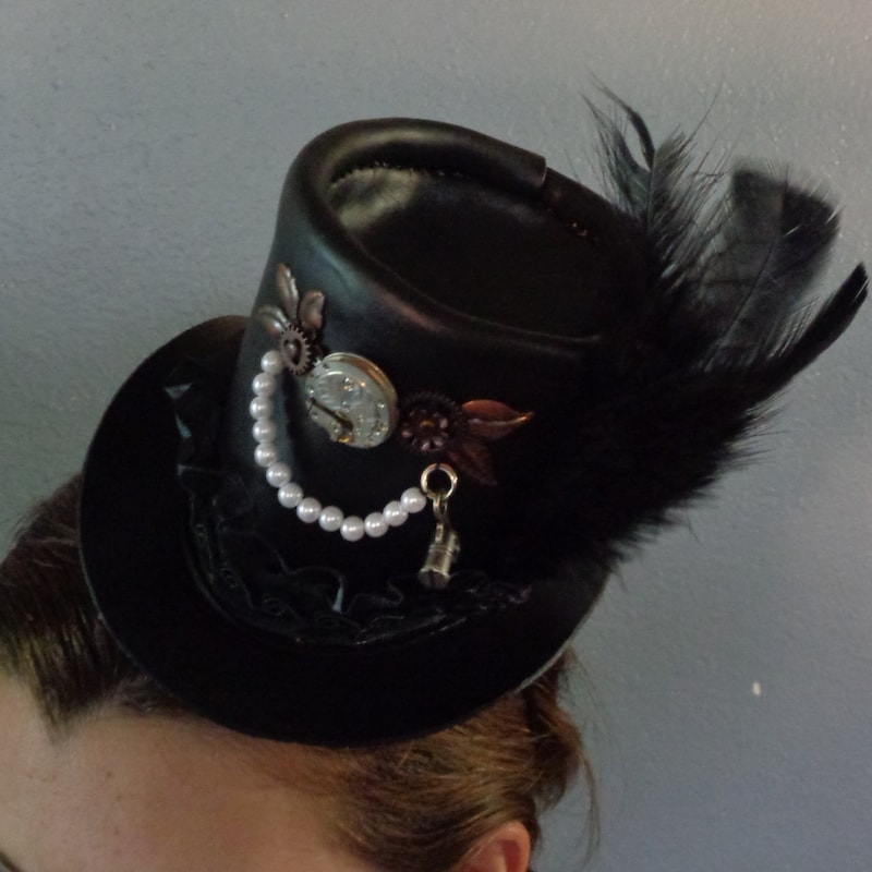 Steampunk Mini Hat - Etsy