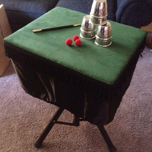 Magic Table With Built in Close up Pad and Servante - Etsy