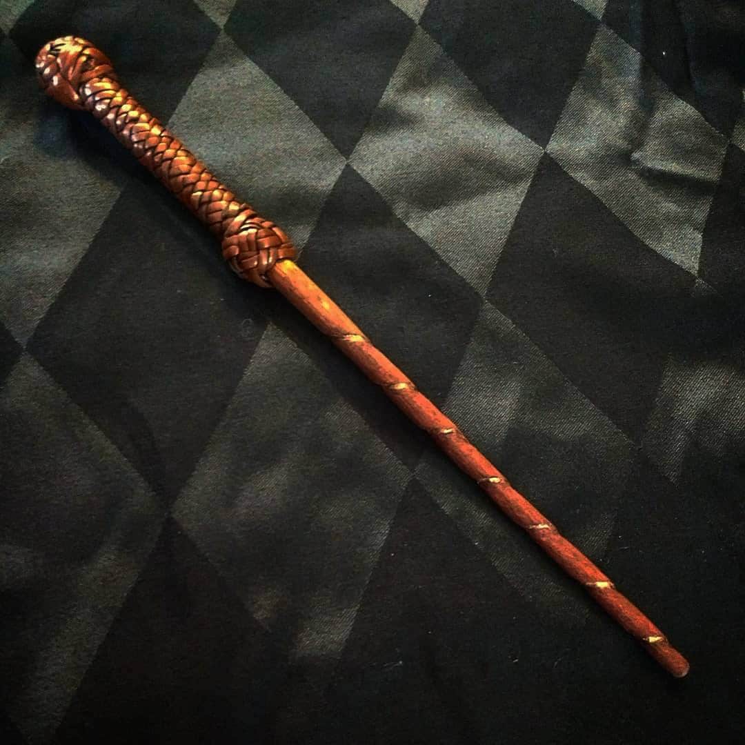 Custom Leather Wrapped Magic Wand - Etsy
