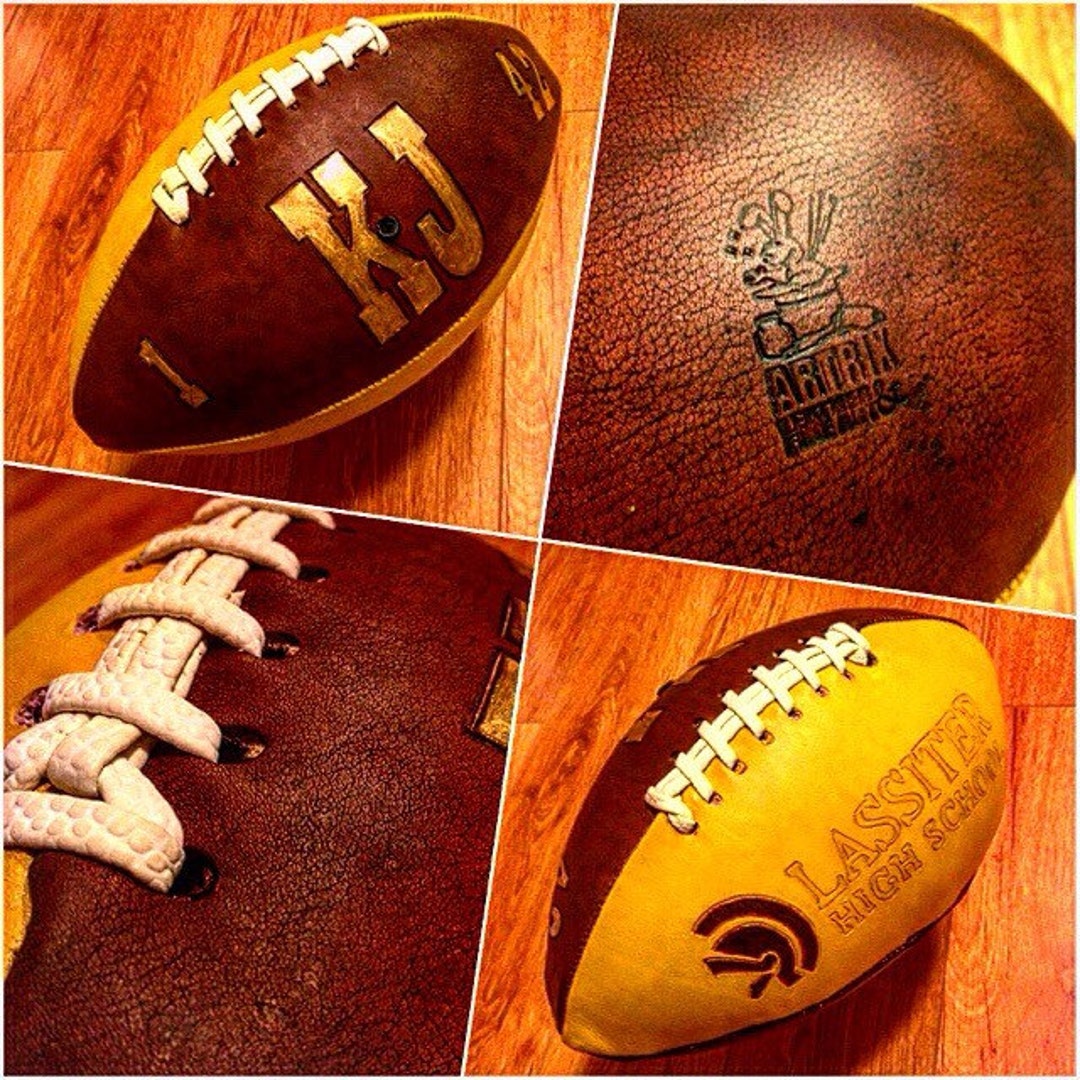 Custom Leather Football - Etsy
