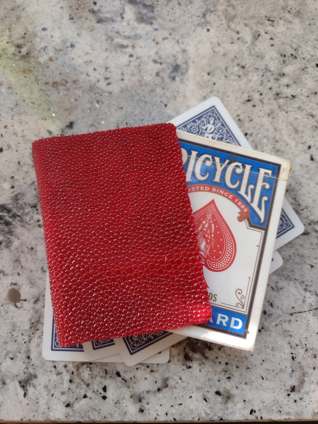 Stingray Leather Playing Card Clip - Etsy