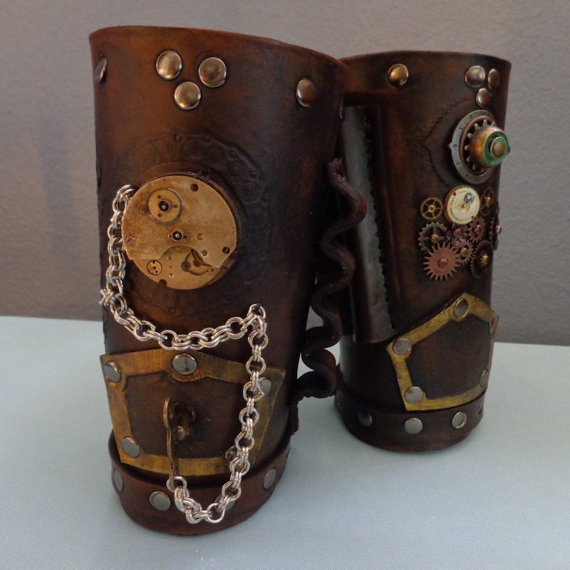 Leather Steampunk - Etsy