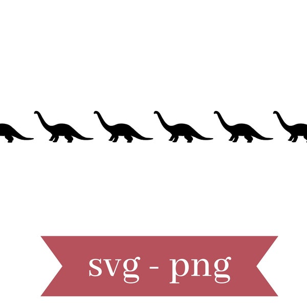 Brontosaurus Svg - Etsy