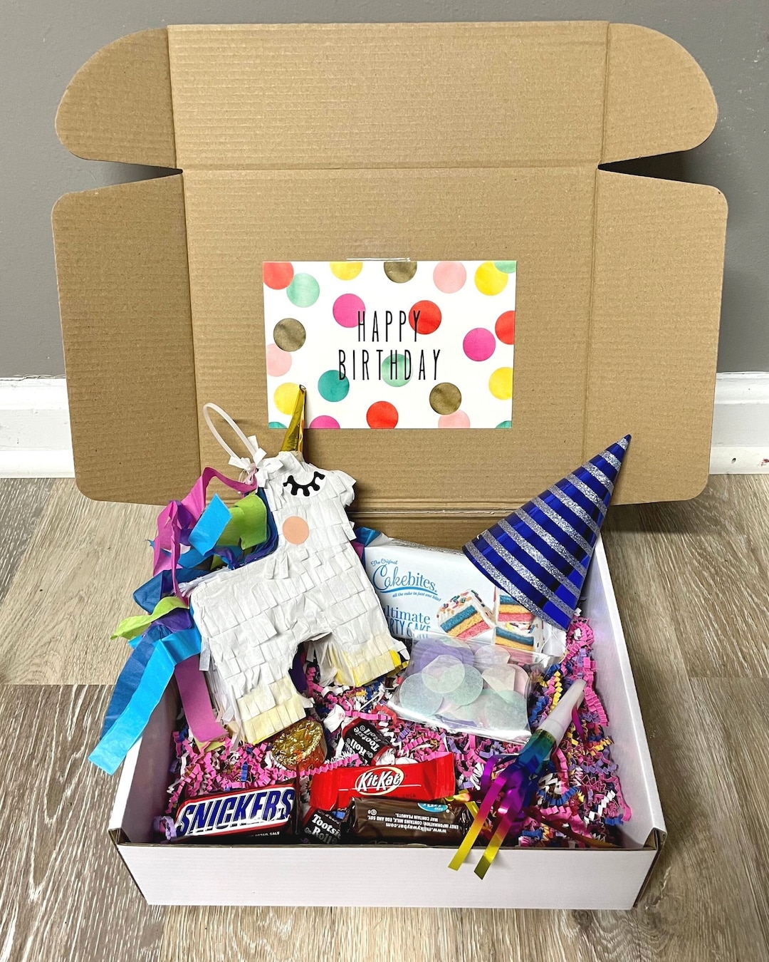 Birthday Smile Box, Birthday Box, Birthday Care Package, Birthday Box ...
