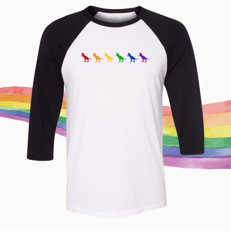 Tyrannosaurus Rex Rainbow Pride SVG PNG T-rex Cut File - Etsy