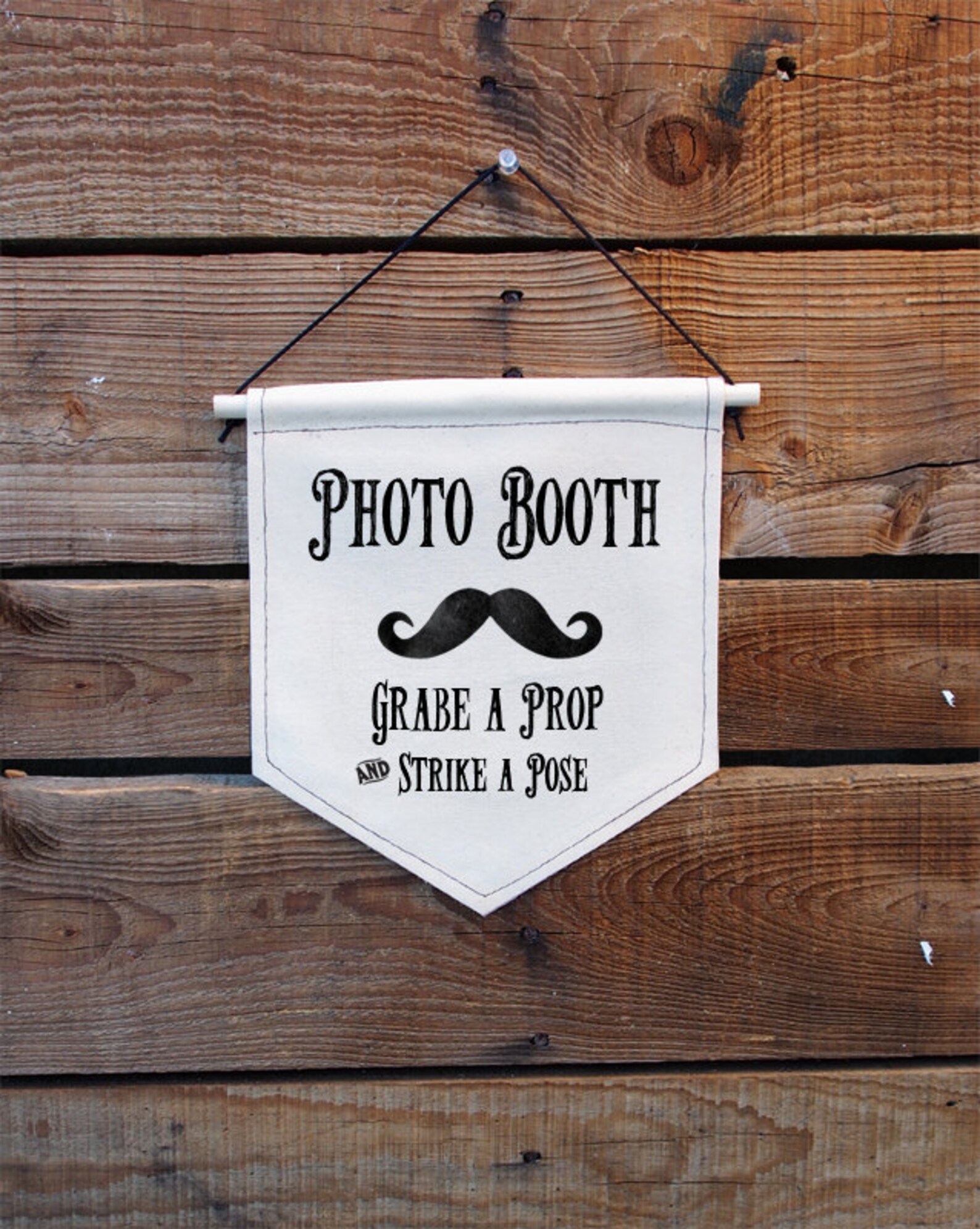 Photo Booth Vintage Style Canvas Hanging Sign - Etsy