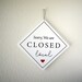 Double Sided Open With Love(heart) Local, Unique Open Closed Sign.funny ...