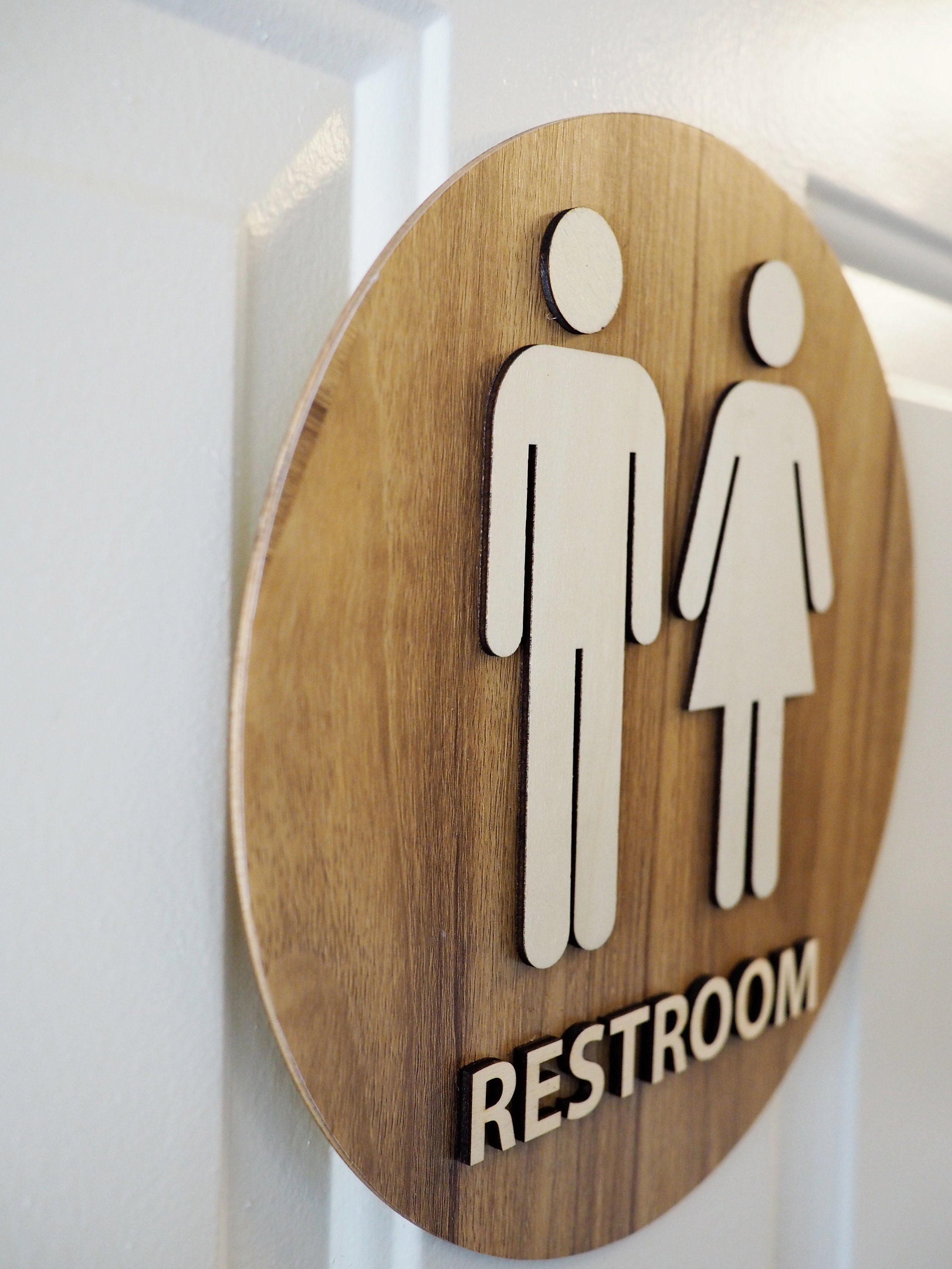 Office, Bars Unisex Restroom Bathroom Sign - Etsy