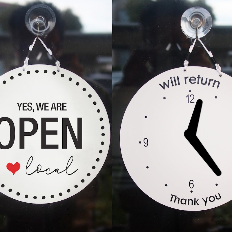Be Right Back Sign - Etsy