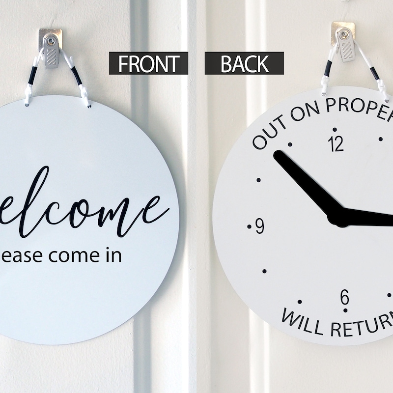 Will Return Shortly Sign - Etsy