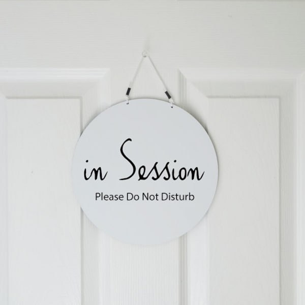 In Session Sign - Etsy
