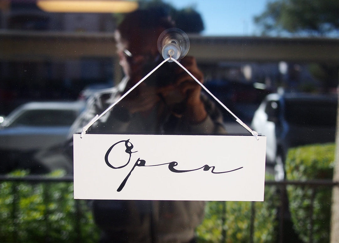 Simple, Clean Modern Style Open/closed Sign - Etsy