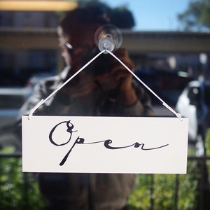 Simple, Clean Modern Style Open/closed Sign - Etsy