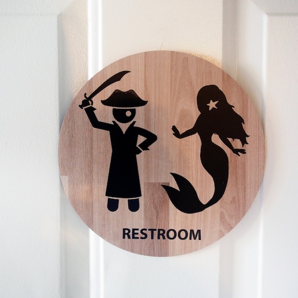 Pirate Bathroom - Etsy