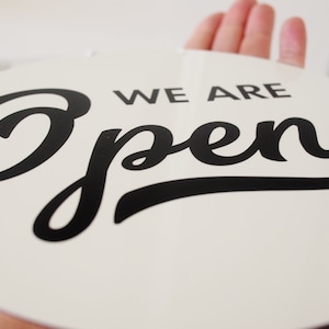 Two Sided Will Return/open Sign,open Sign,store Sign,magnetic Sign - Etsy