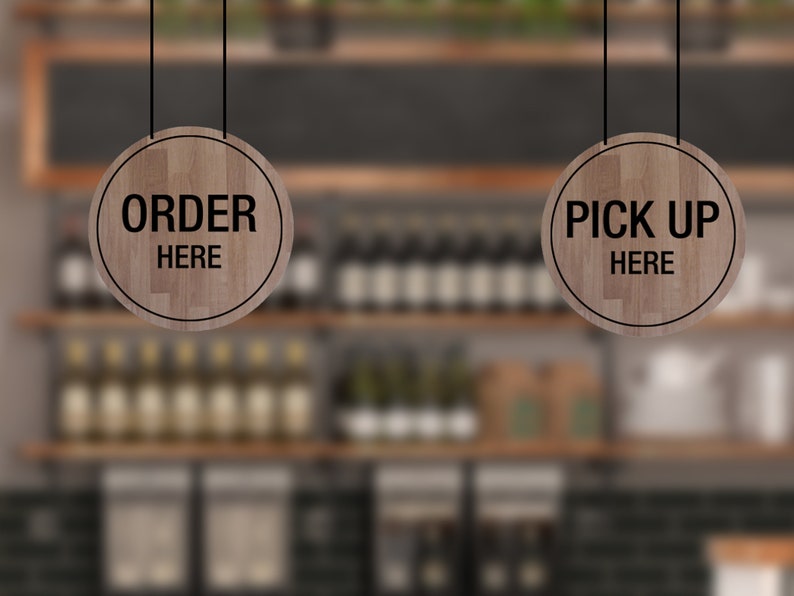 Wood Pattern Order Here Sign - Etsy