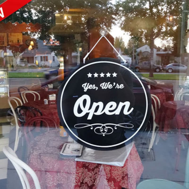 Vintage Open Sign - Etsy