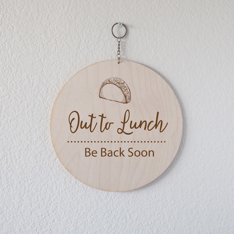 Funny Out to Lunch Signs - Etsy