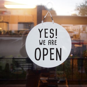 Two Sided Will Return/open Sign,open Sign,store Sign,magnetic Sign - Etsy