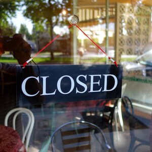 Simple, Modern Style Open/closed Sign - Etsy